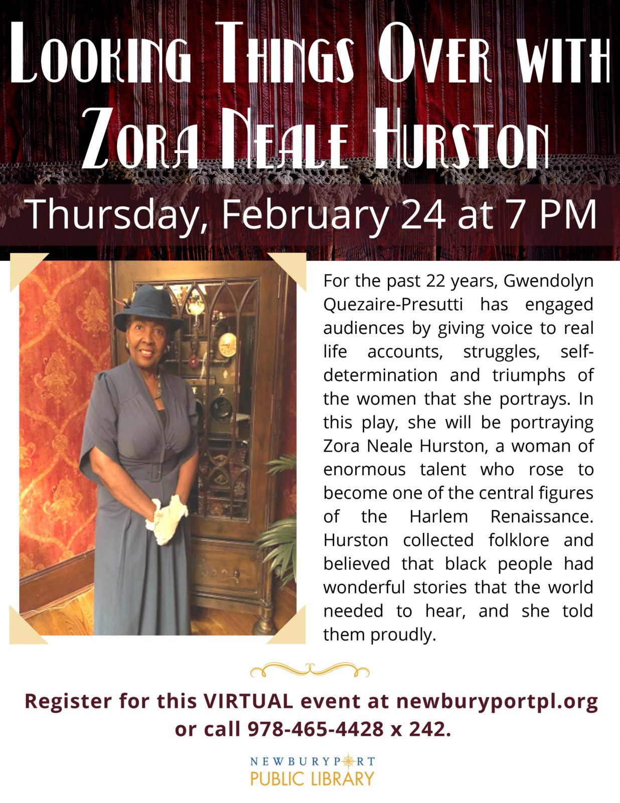 Looking Things Over with Zora Neale Hurston | The Town Common