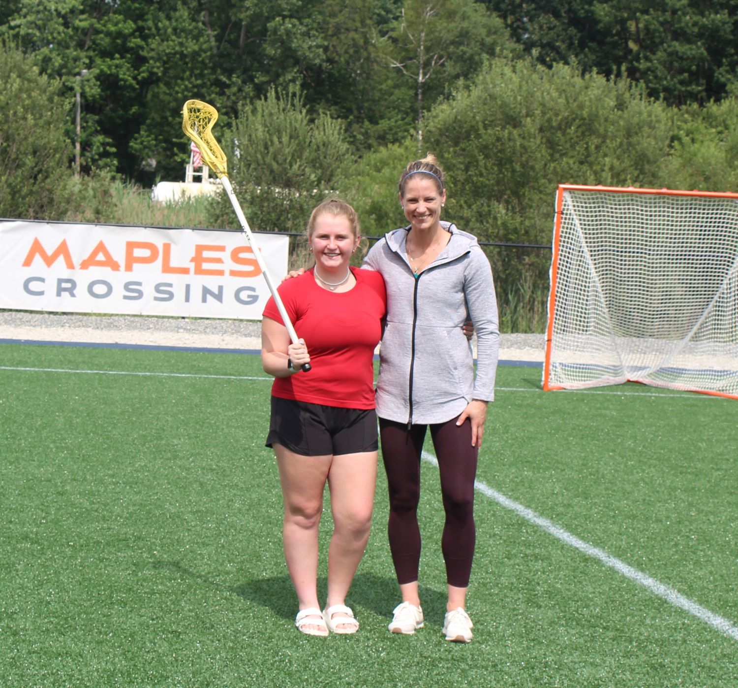 Maples Crossing Holds First Lacrosse Clinic | The Town Common