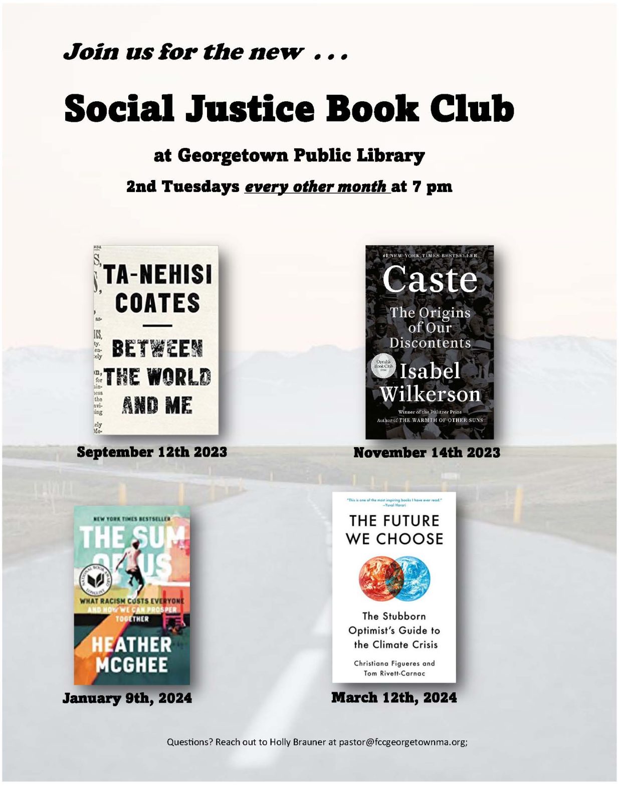 New Social Justice Book Club kicks off in Georgetown | The Town Common