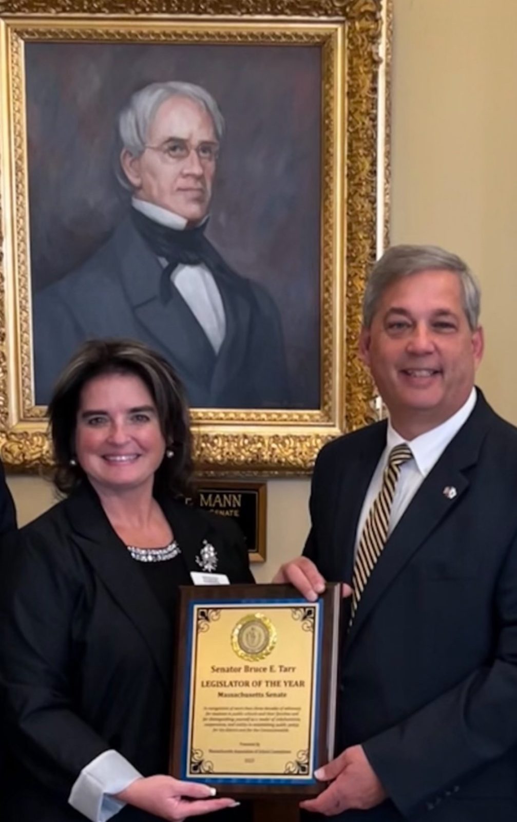 Tarr Honored as Education Leader | The Town Common