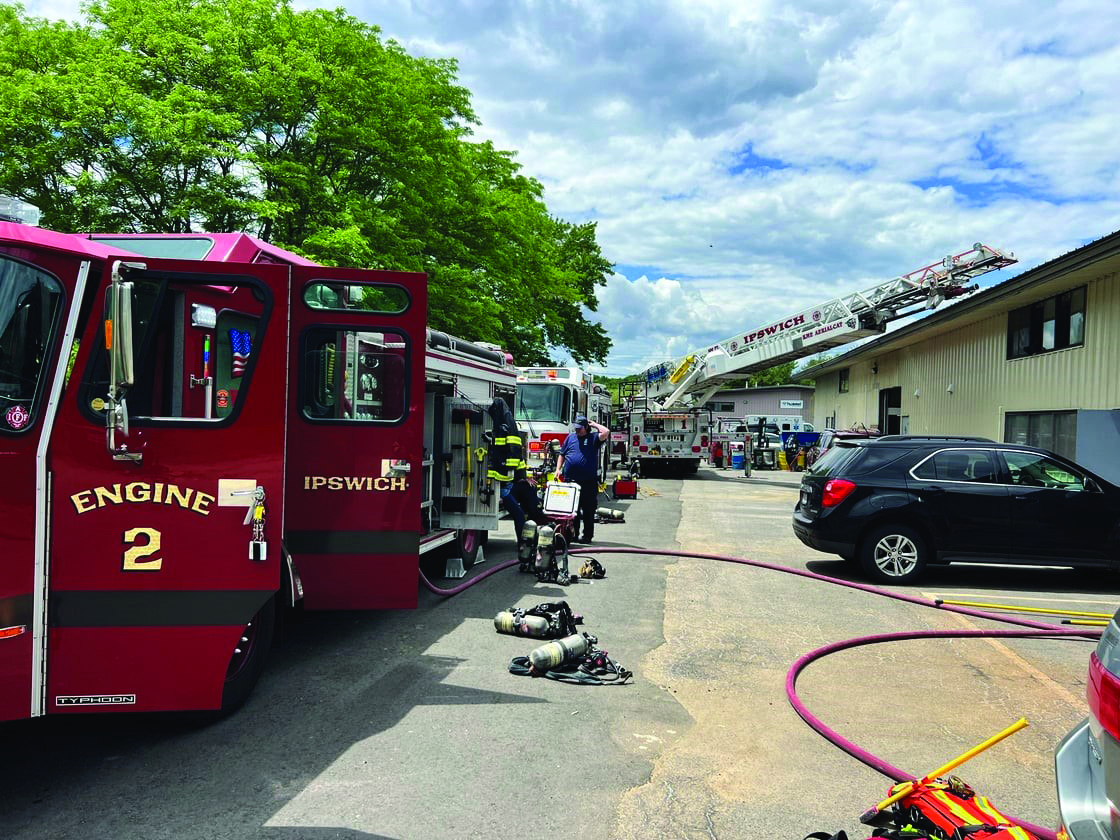 Ipswich Fire Department Extinguishes Fire in Commercial Structure | The ...