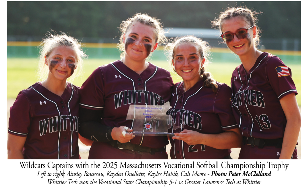 PETER McClelland PHOTO: Wildcats Captains with the 2025 Massachusetts Vocational Softball ...